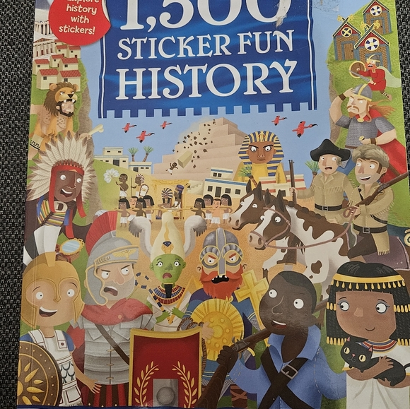 unknown | Toys | 50 Sticker Fun History Create Incredible Historic ...